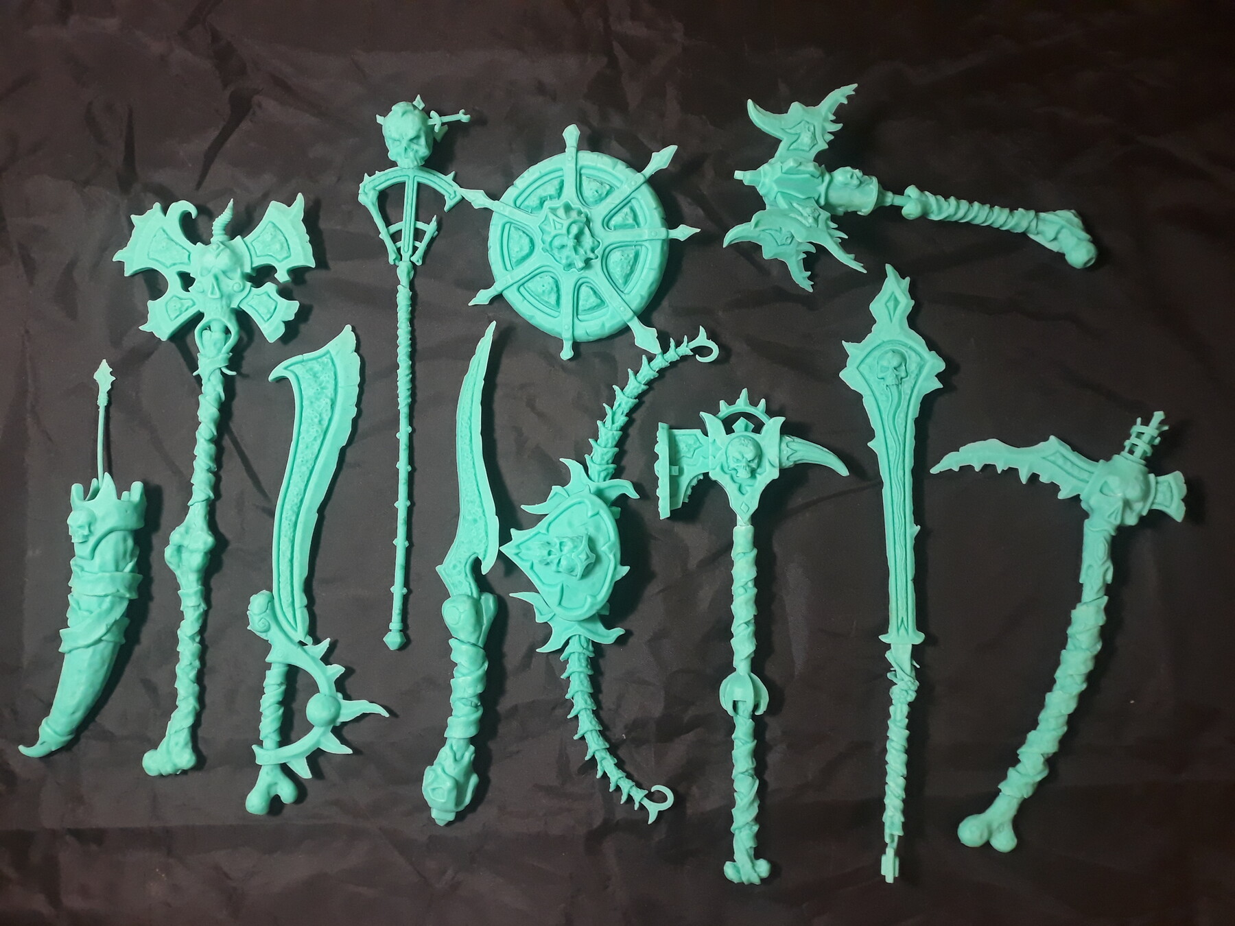 ArtStation - Undead weapons collection 3d print | Resources