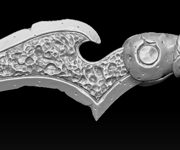 ArtStation - Undead weapons collection 3d print | Resources