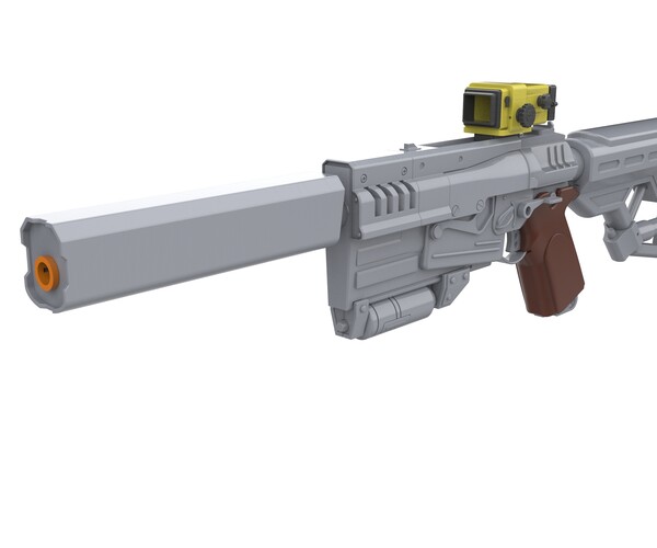 ArtStation - 10mm Pistol - Fallout 4 - Printable 3d model - STL files ...
