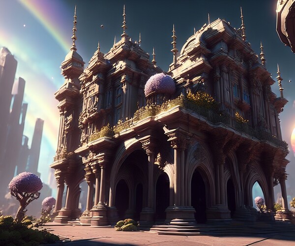 ArtStation - 90 Alien city scenes wallpapers part 1 | Artworks