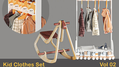 ArtStation - Kid Clothes Set 02 | Resources