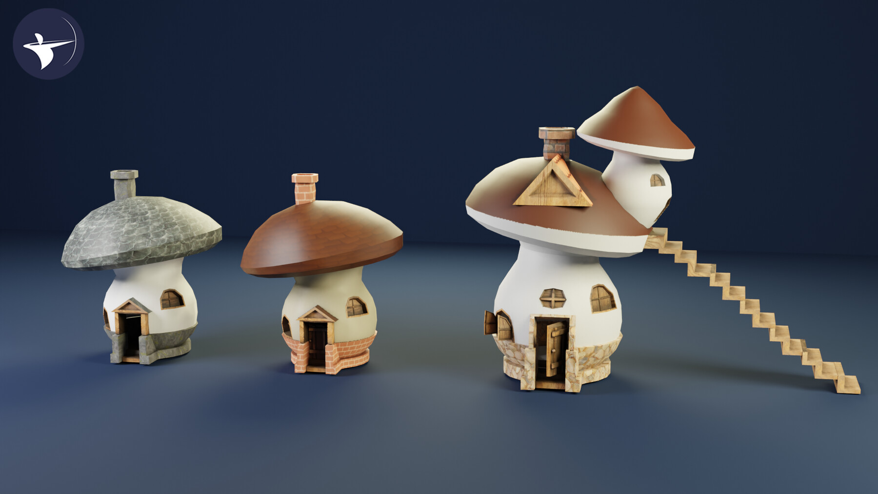 ArtStation - Bugs City Cartoon Town Stylized Environment with 15 Rigged ...