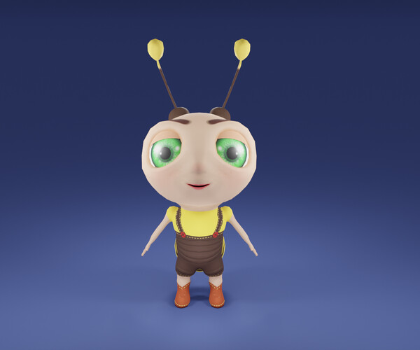 ArtStation - Bugs City Cartoon Town Stylized Environment with 15 Rigged ...