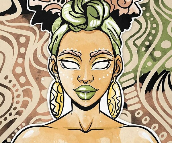 ArtStation - Makeda – la reine de Saba | Artworks