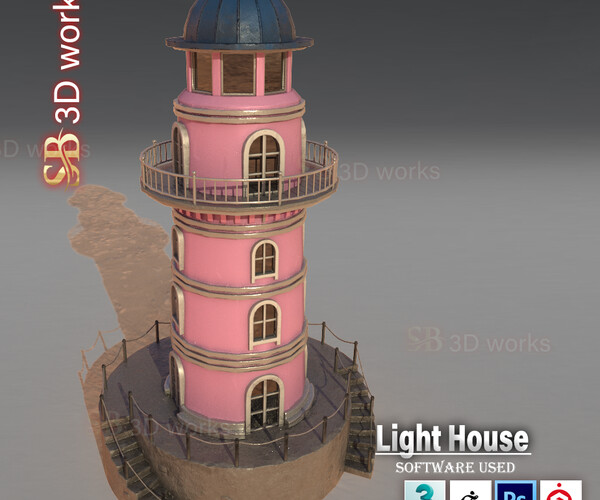 ArtStation - Light House | Game Assets