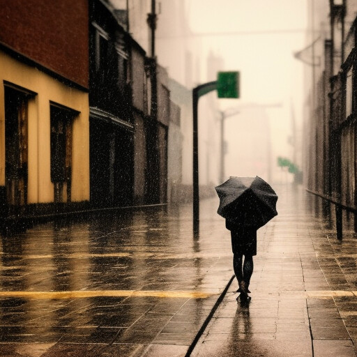 ArtStation - Lonely Street | Raining | Cold Hoursa | Artworks