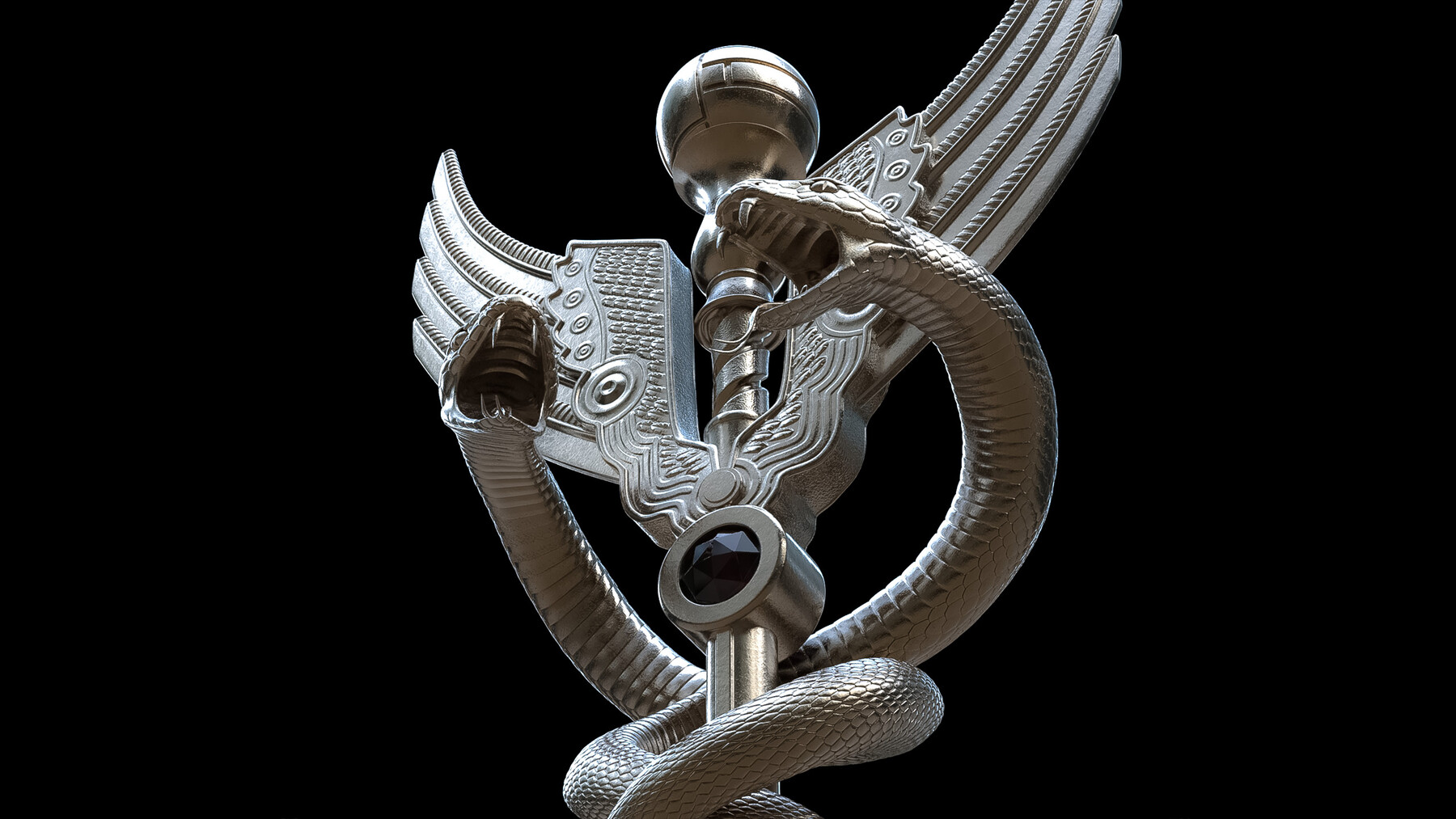ArtStation - Caduceus - 3D Printing | Resources