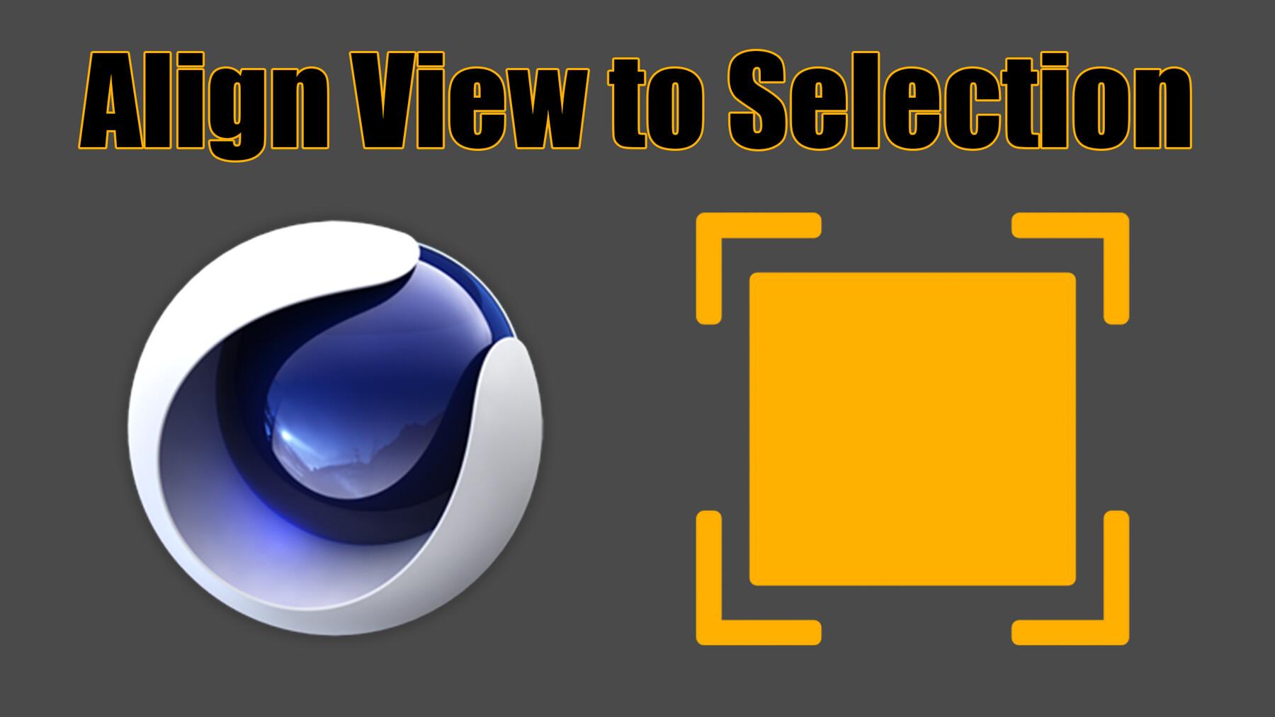 ArtStation - Align View to Selection addon for C4D | Resources