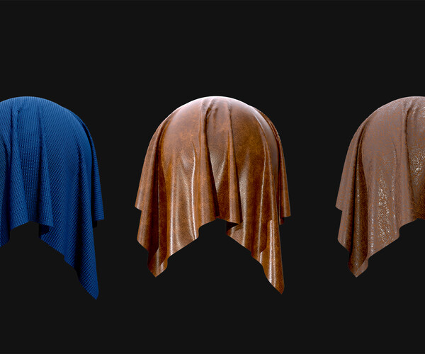 ArtStation - Medieval Custom Gambeson +Materials (Sbsar) | Game Assets