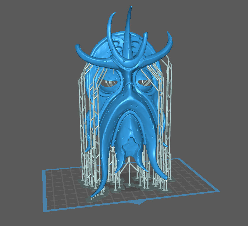 ArtStation - Fantasy masks 2 collection 3d print | Resources