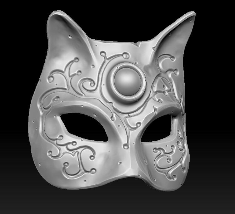 ArtStation - Fantasy masks 2 collection 3d print | Resources
