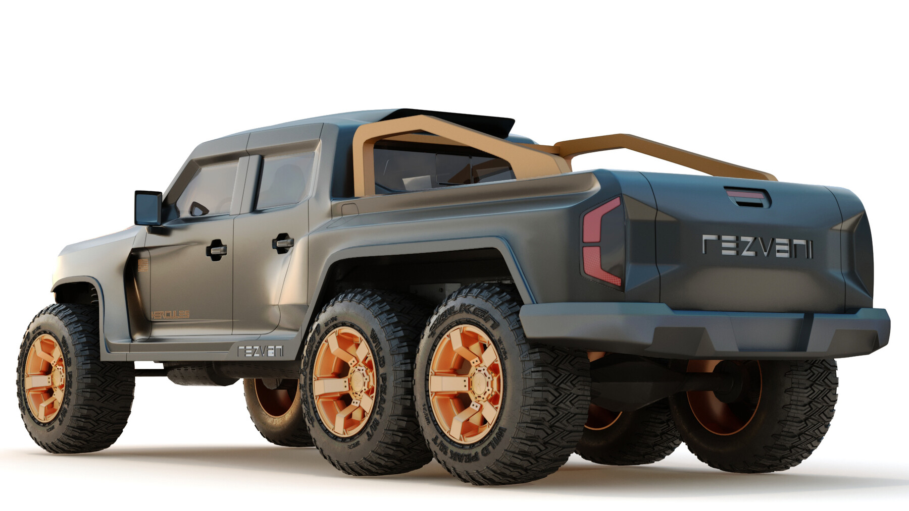 ArtStation - Rezvani Hercules 6x6 | Resources