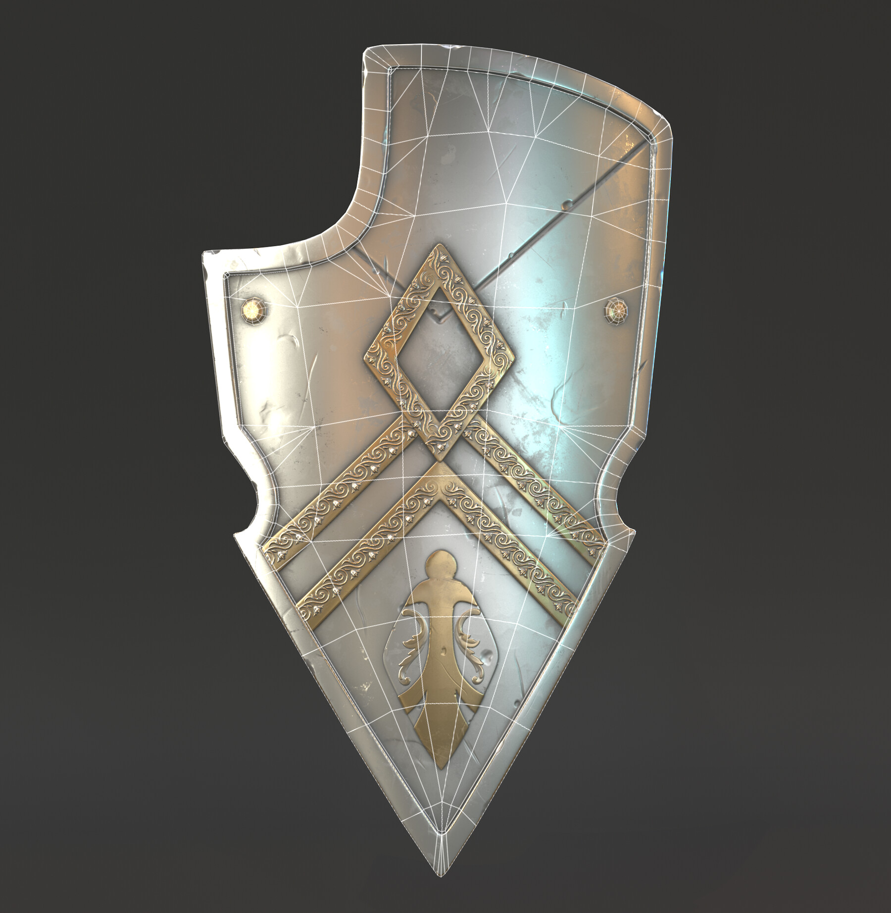 ArtStation - Medieval Village - Shields and Armours Pack | Game Assets