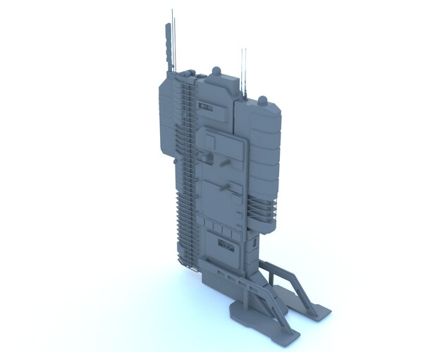 ArtStation - Sci Fi structures kitbash | Resources