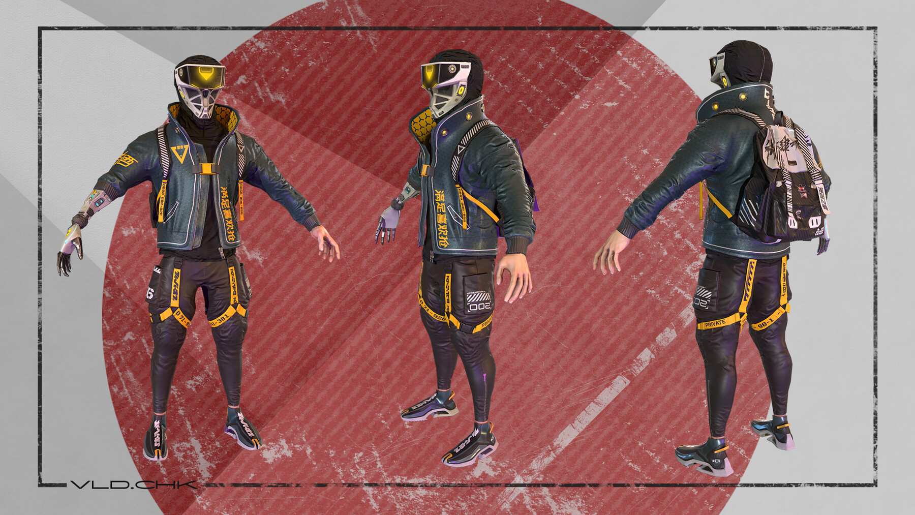 ArtStation - Cyber Ninja | Game Assets