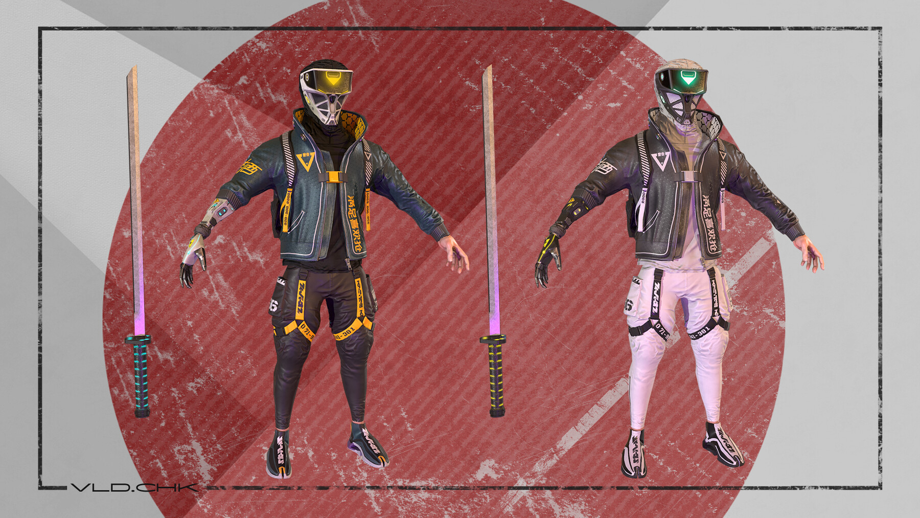ArtStation - Cyber Ninja | Game Assets