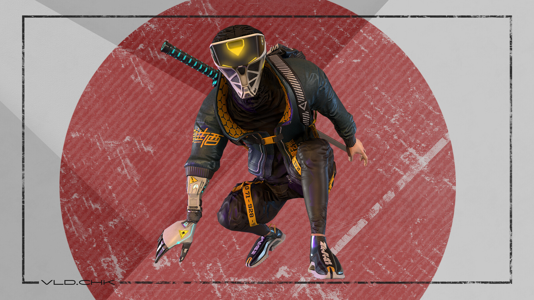 ArtStation - Cyber Ninja | Game Assets