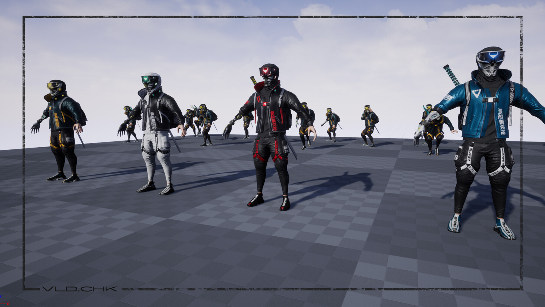ArtStation - Cyber Ninja | Game Assets