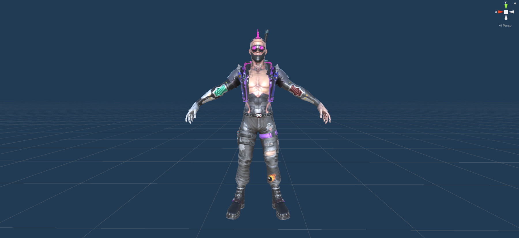 ArtStation - Cyber Warrior | Game Assets