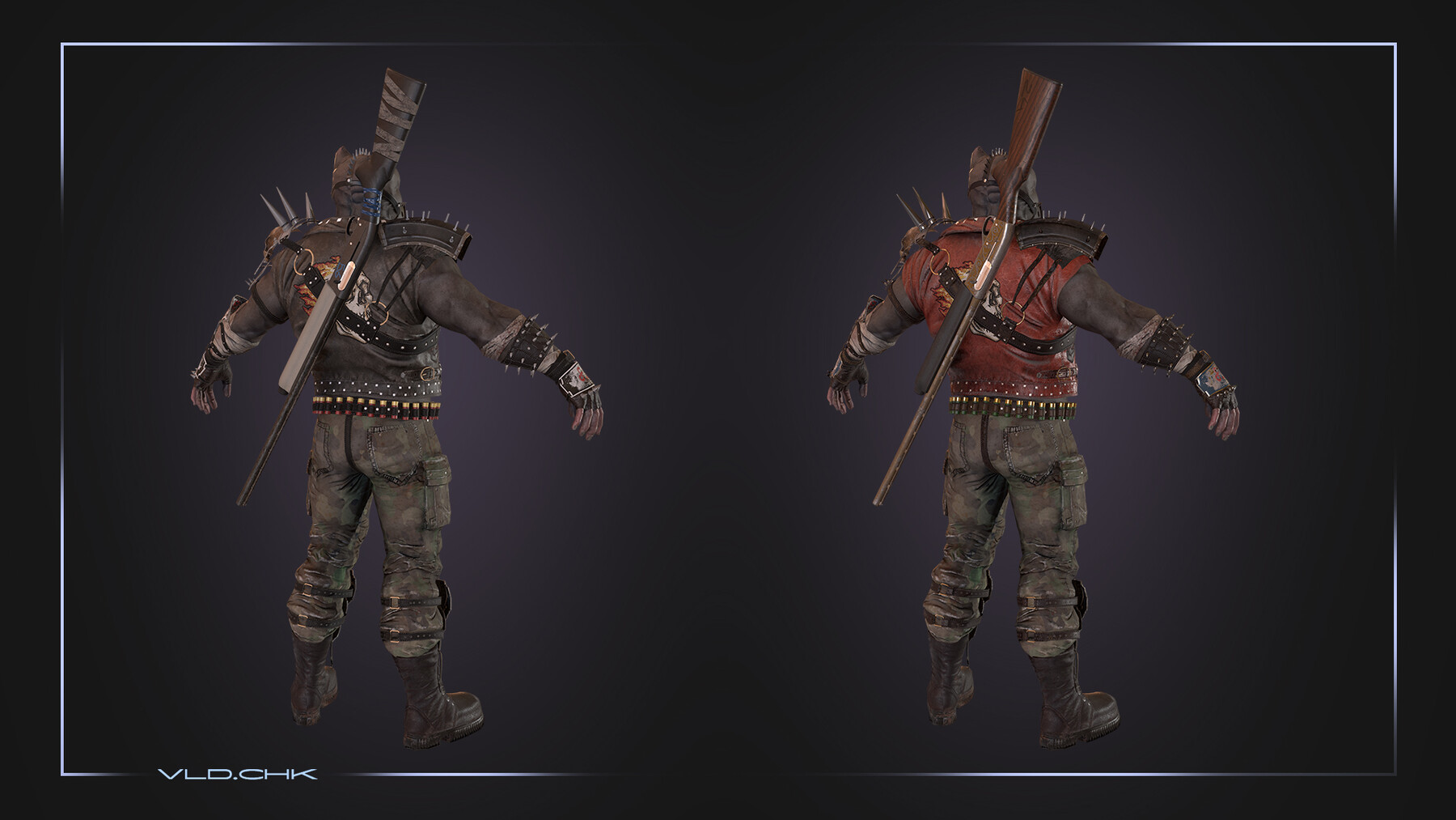 ArtStation - Dog Man | Game Assets