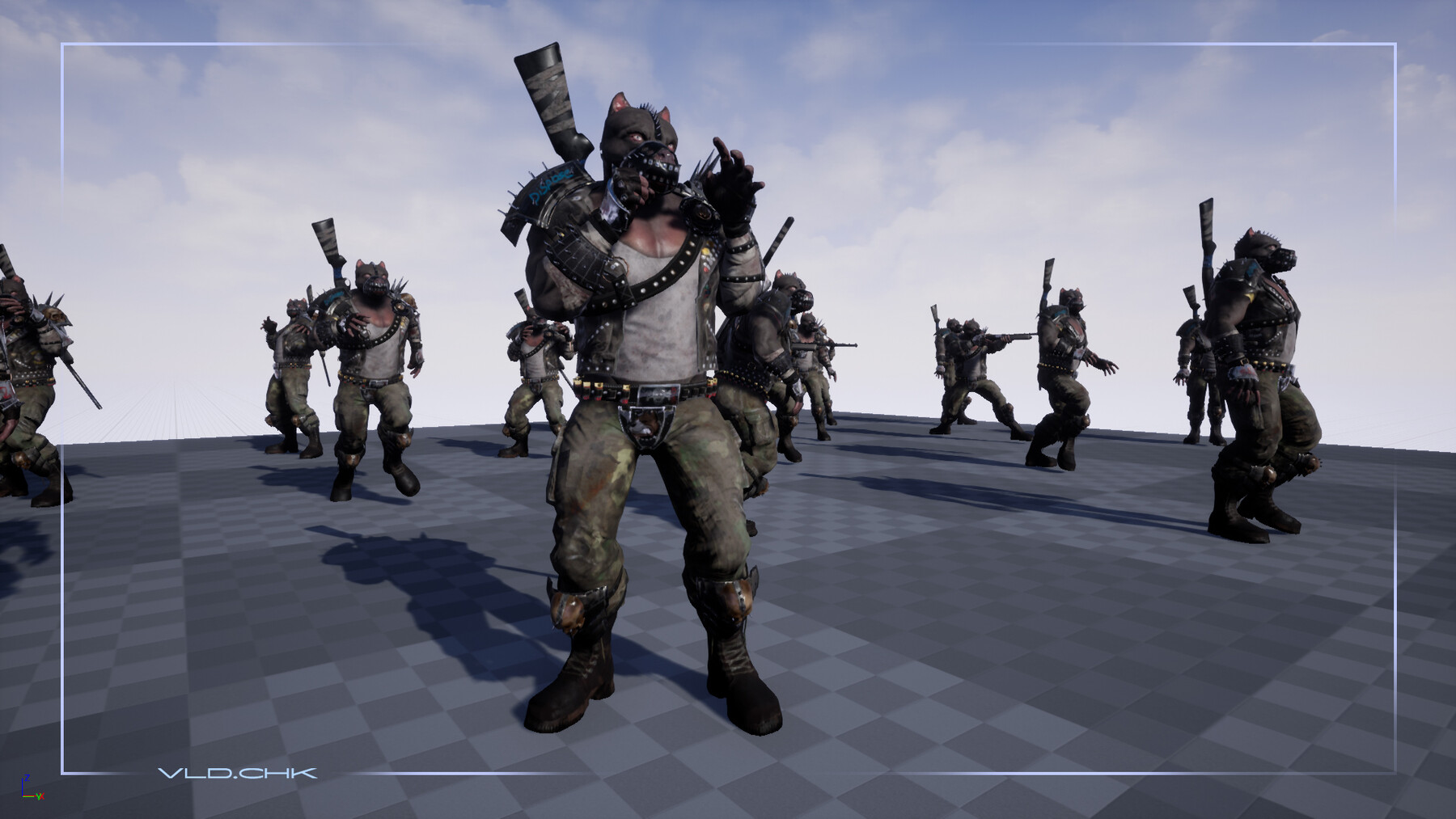 ArtStation - Dog Man | Game Assets