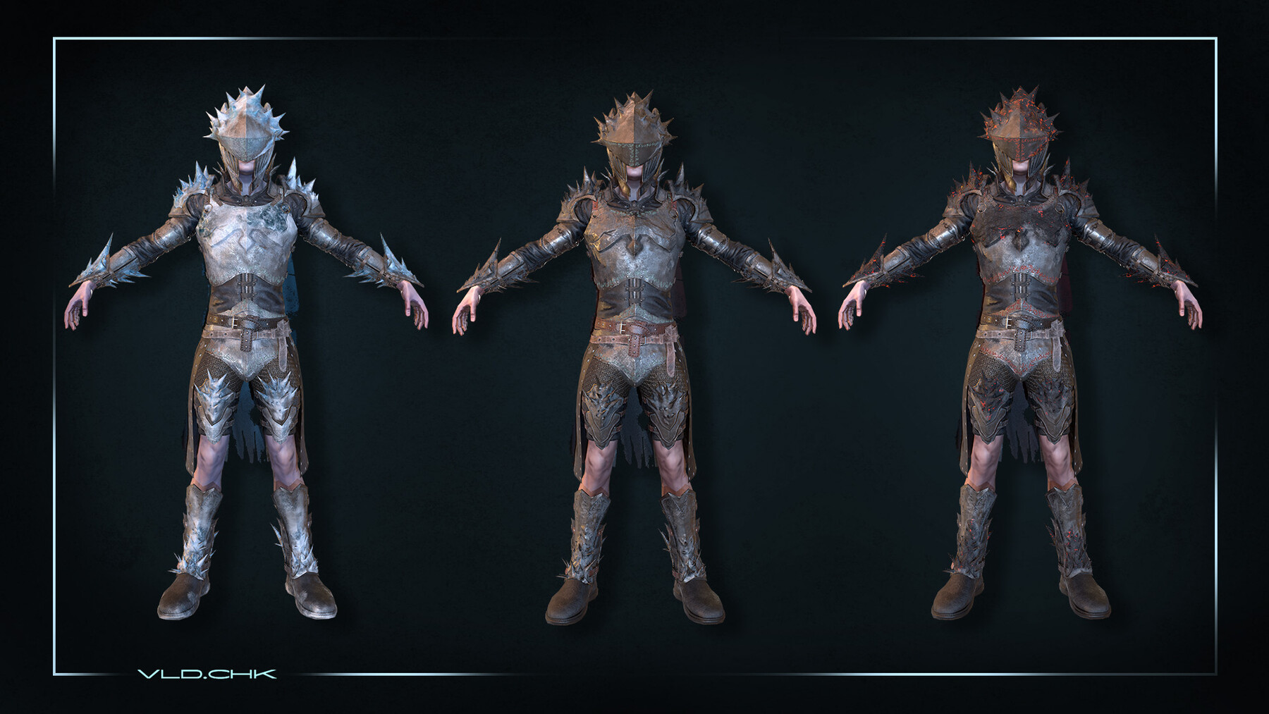 ArtStation - Ice Warrior | Game Assets