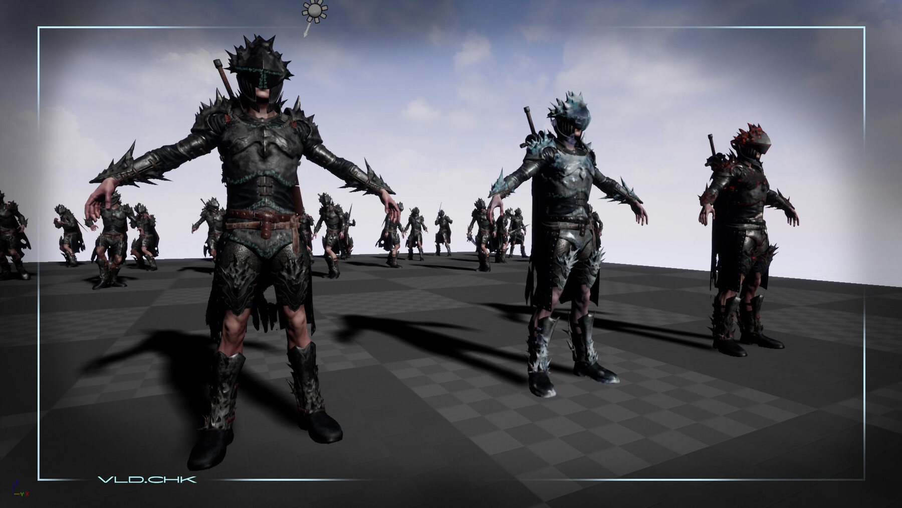 ArtStation - Ice Warrior | Game Assets