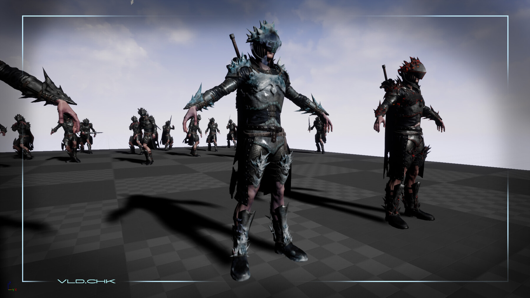 ArtStation - Ice Warrior | Game Assets