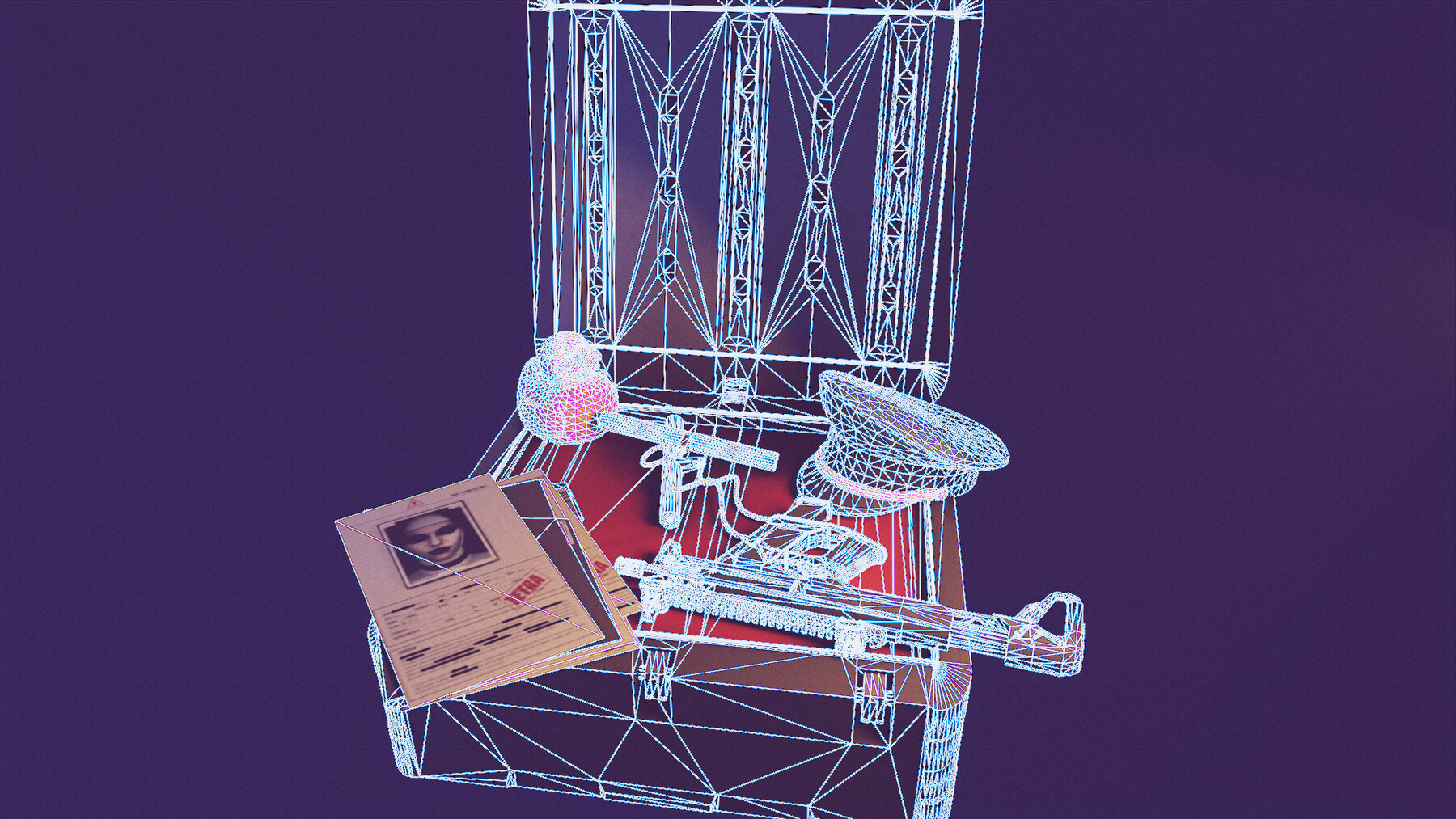 ArtStation - Stylized Low Poly - Hitman Case Fan Art | Game Assets