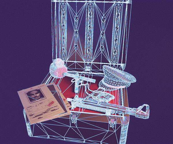 ArtStation - Stylized Low Poly - Hitman Case Fan Art | Game Assets