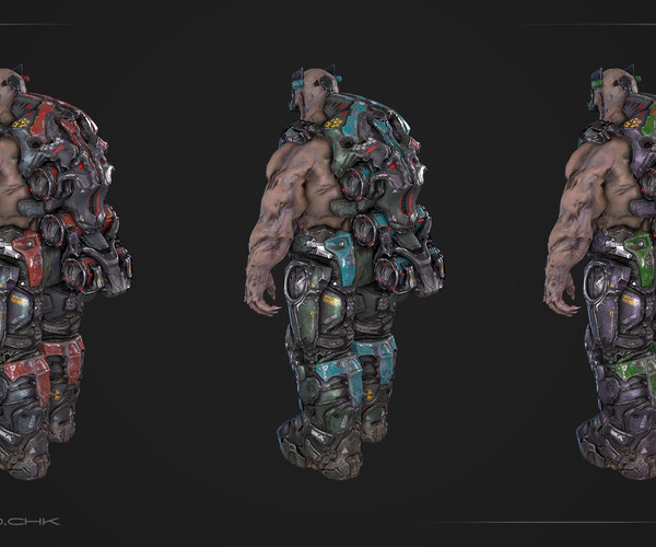 ArtStation - Bob - Heavy Monster | Game Assets