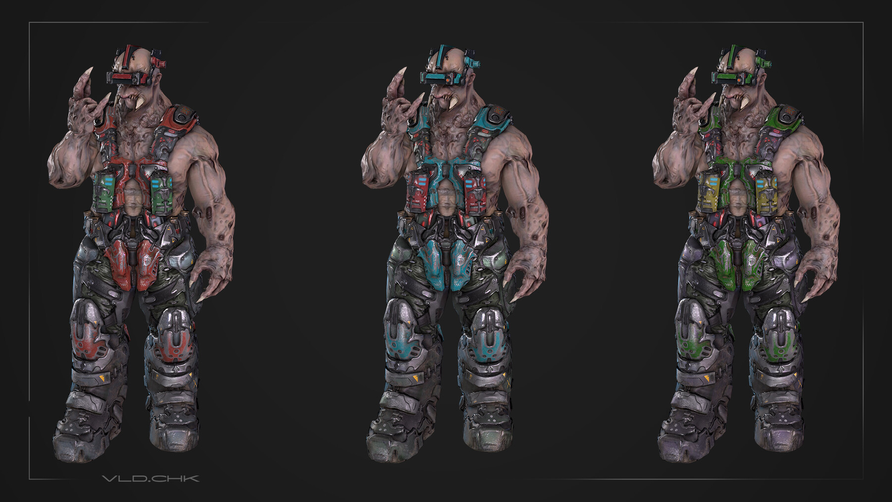 ArtStation - Bob - Heavy Monster | Game Assets