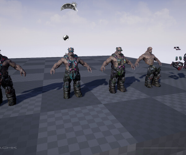 ArtStation - Bob - Heavy Monster | Game Assets