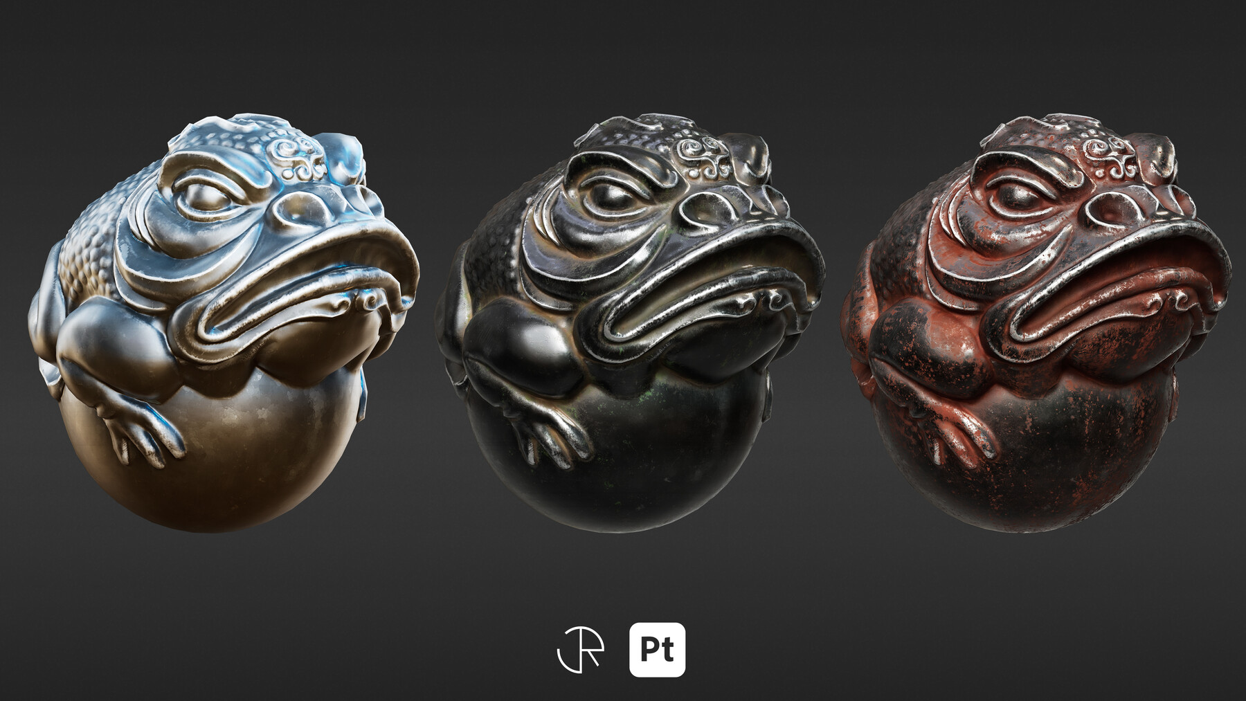 ArtStation - Stylized Smart Materials Wood & Metal Vol 02 | Resources