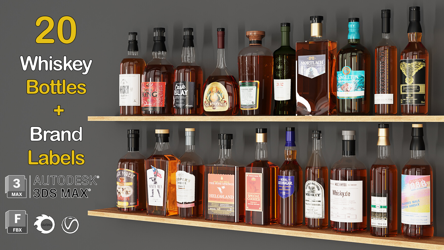 ArtStation - 20_Whiskey_Bottle_2 | Resources