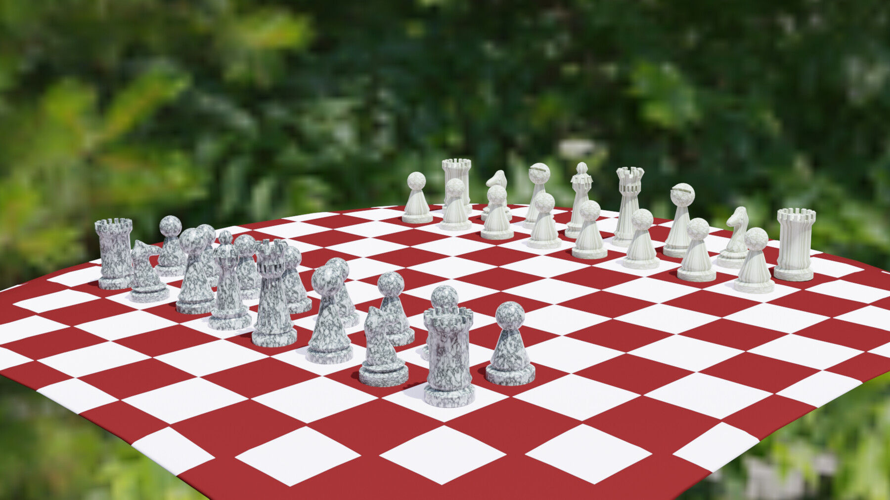 ArtStation - Chess set | Game Assets