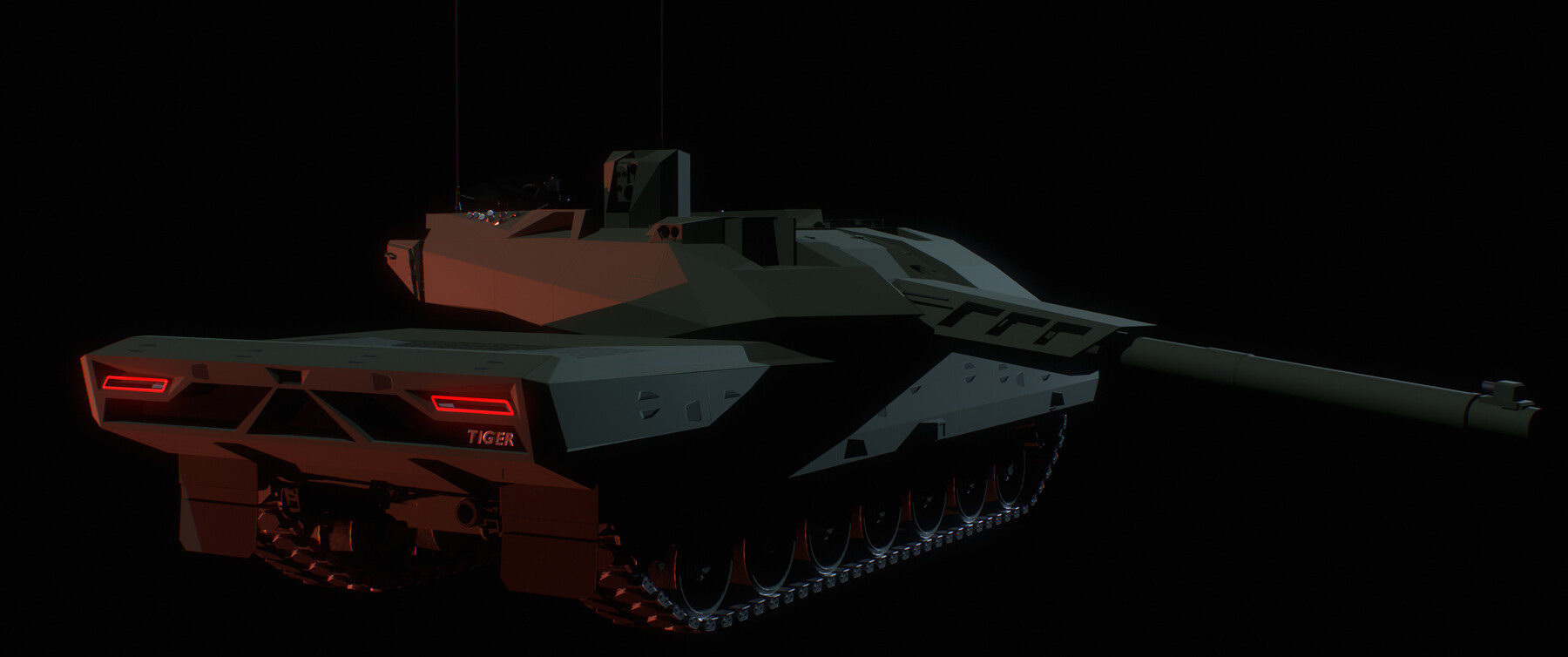 ArtStation - Tiger 3A | Game Assets