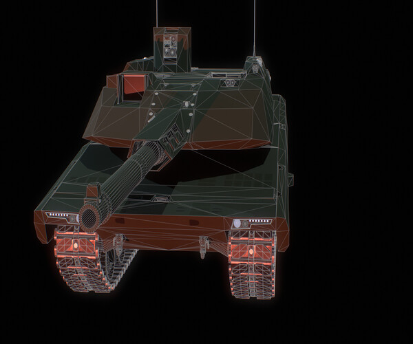 ArtStation - Tiger 3A | Game Assets