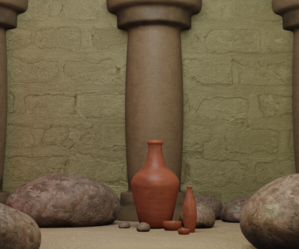 ArtStation - Ancient Jar | Resources