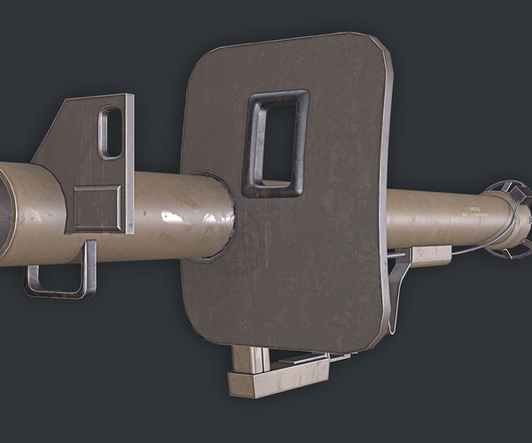 ArtStation - Rocket Launcher Game Ready 7 | Game Assets