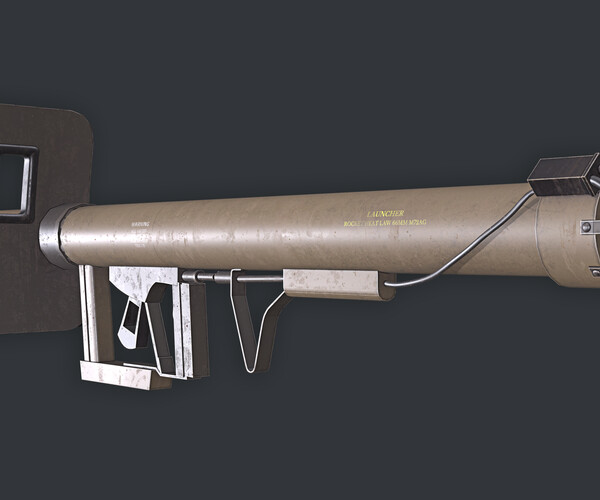 ArtStation - Rocket Launcher Game Ready 7 | Game Assets