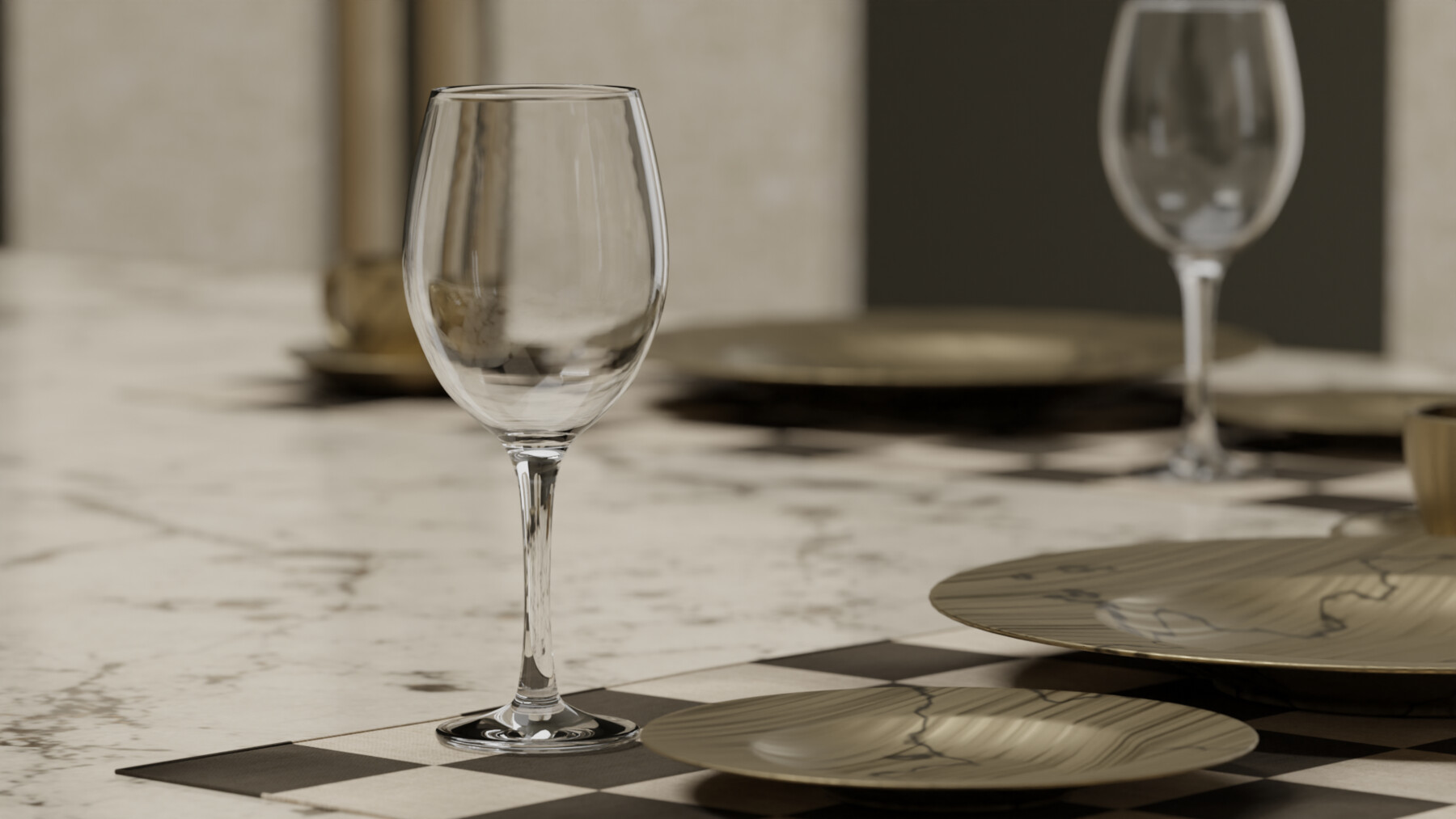 ArtStation - Dining Table 02 | Game Assets