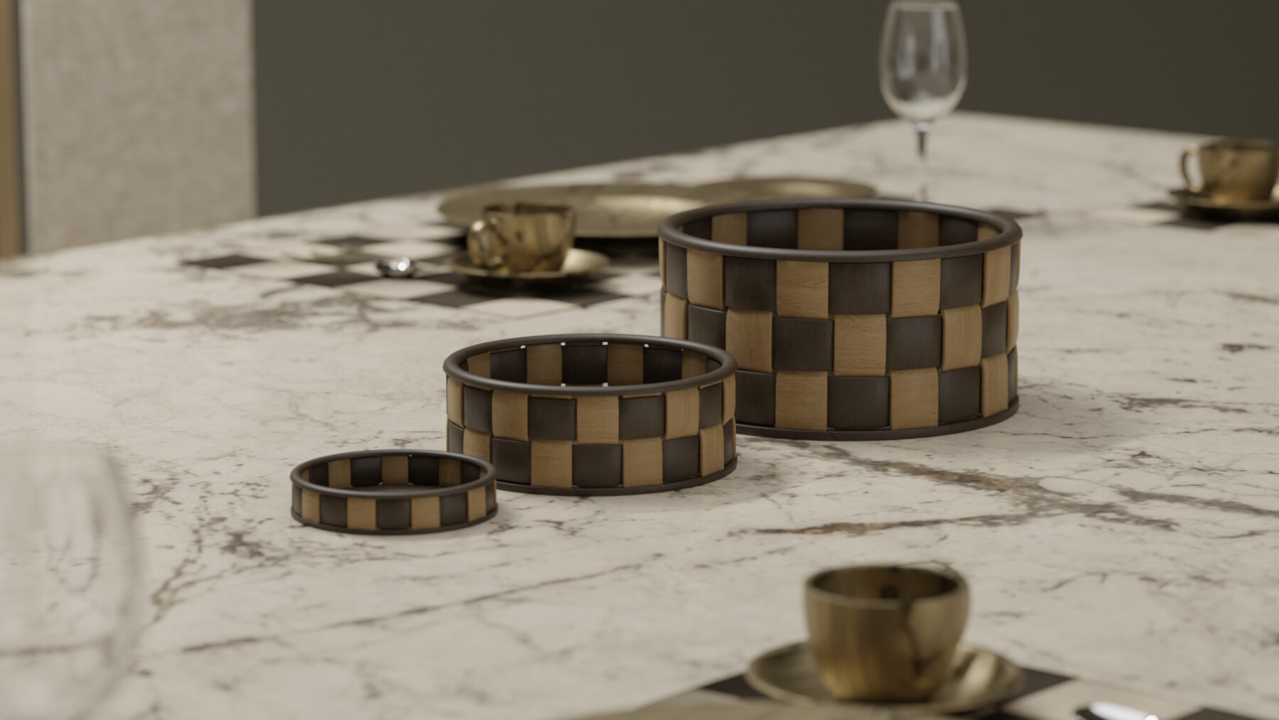 ArtStation - Dining Table 02 | Game Assets