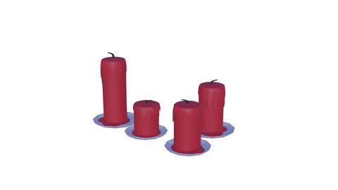 ArtStation - Red Candle | Resources