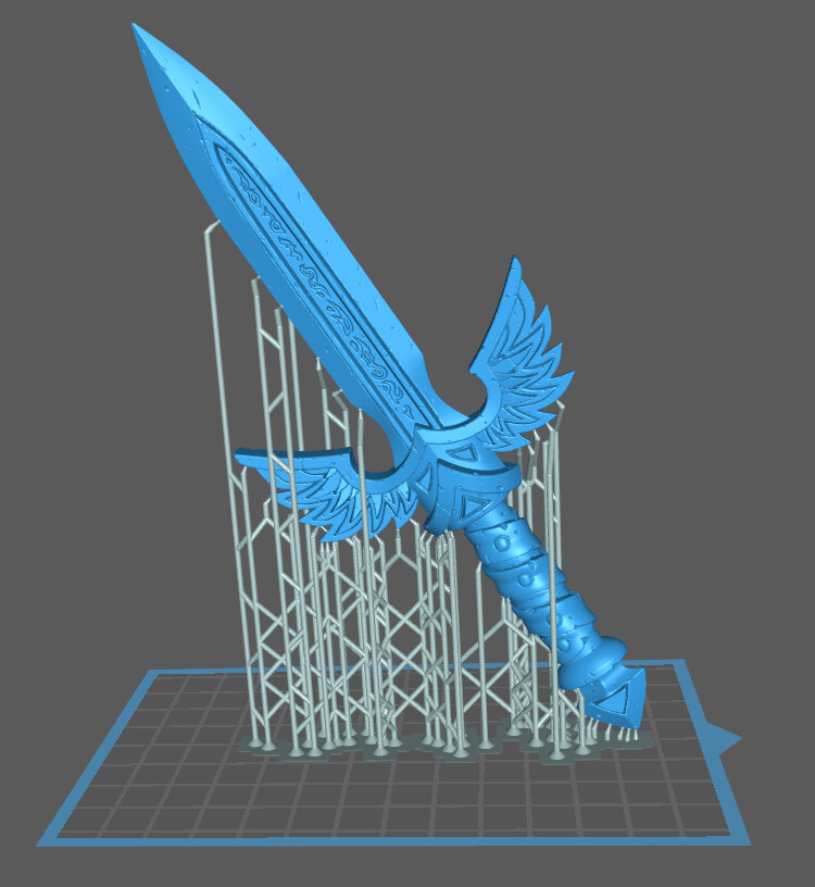 ArtStation - Runes weapons collection 3d print | Resources