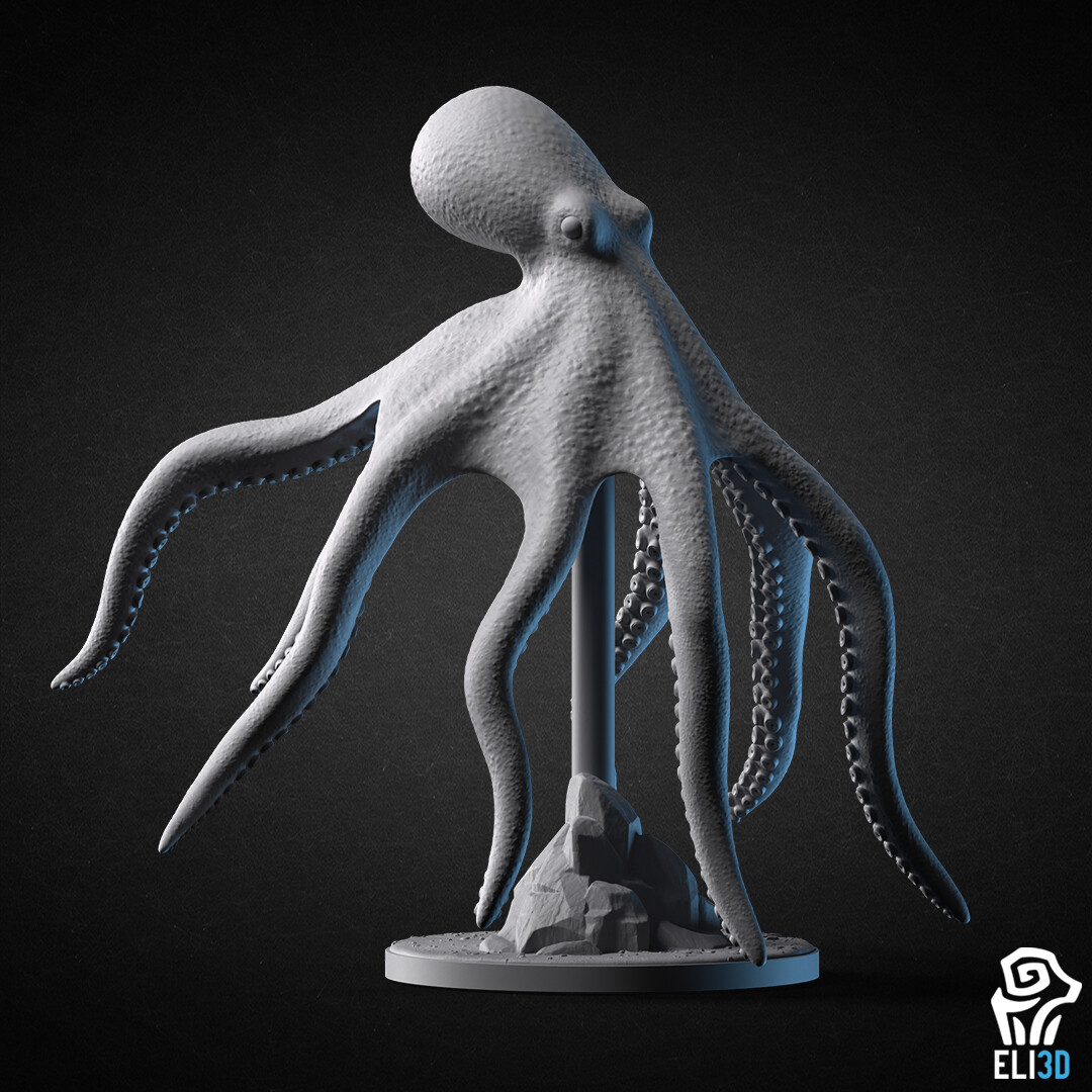 ArtStation - Animals - Ocean Wildlife - 3D Print Models | Resources