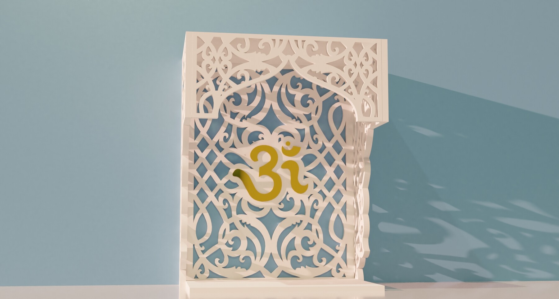 ArtStation - Mandir design for Home Pooja Room | Temple for Home Prayer ...