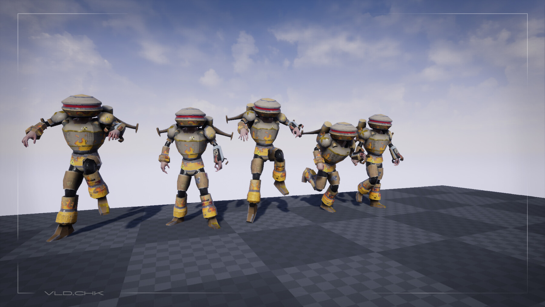 ArtStation - Cardboard Boy 90s | Game Assets