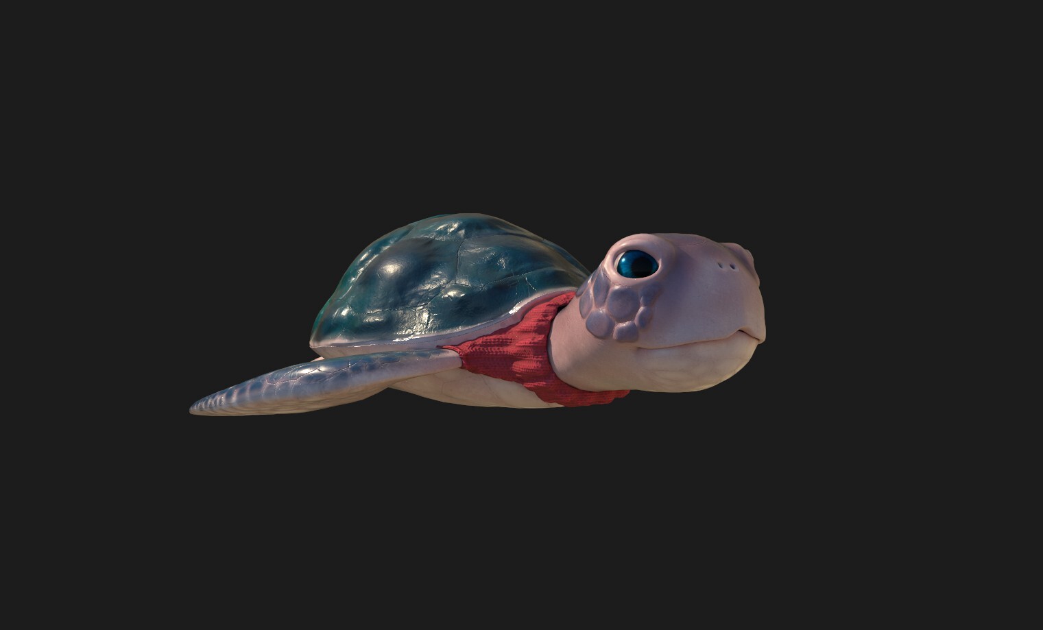 ArtStation - Turtle in the turtleneck - 3d stylized, rigged | Resources