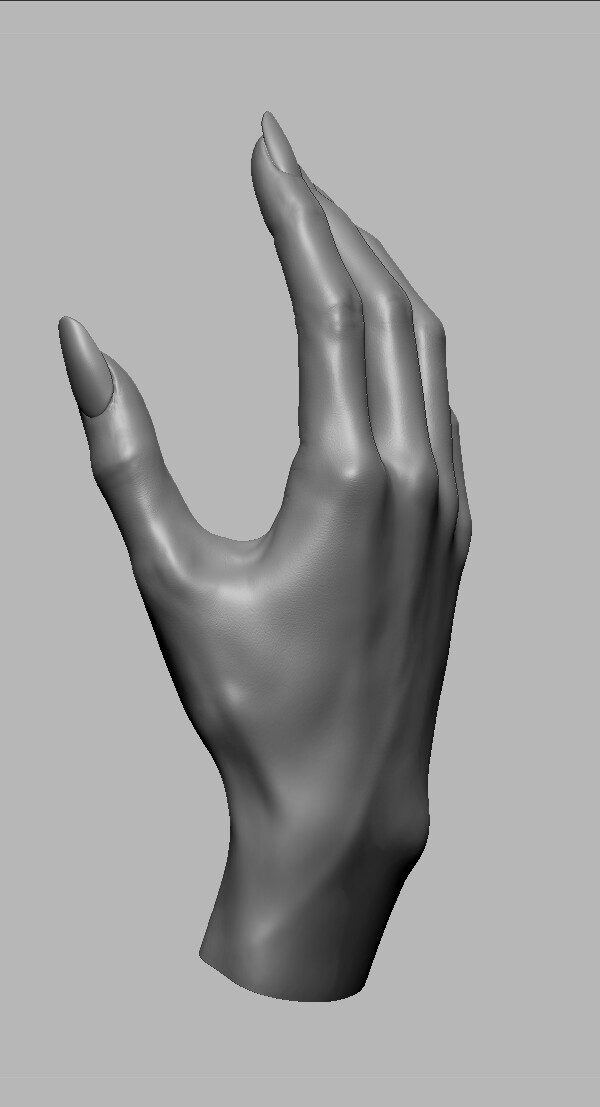 ArtStation - FemaleHand_Nails | Resources